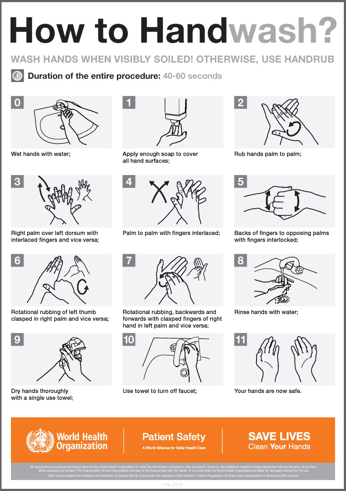 Proper Handwashing Technique Greenville Nursing Rehabilitation